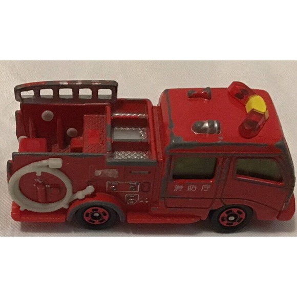 Tomica | Toys | Tomica Tomy Morita Red Fire Truck Pump Truck 64 Scale ...